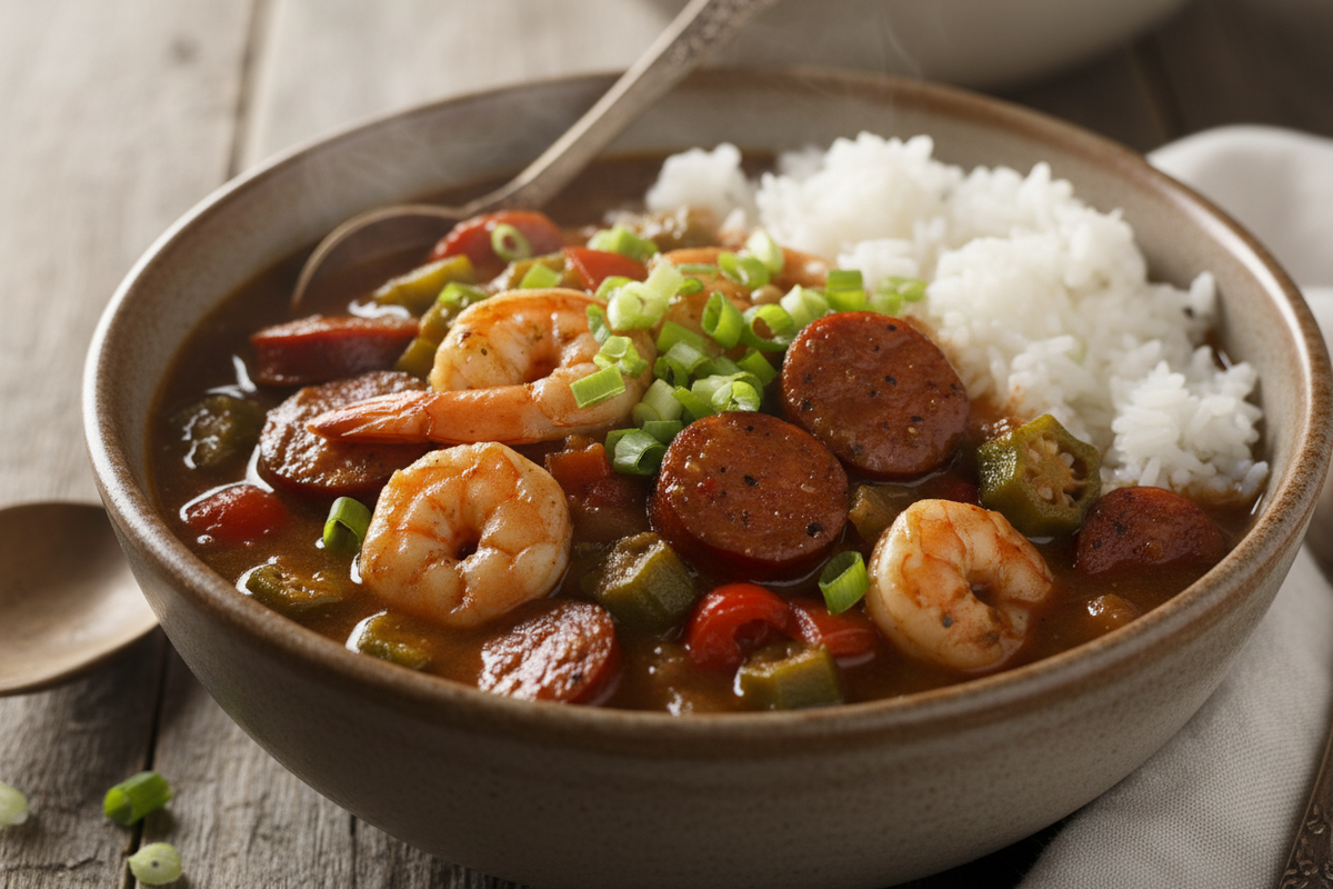 Gumbo Two Ways – Eggshells Kitchen Co.