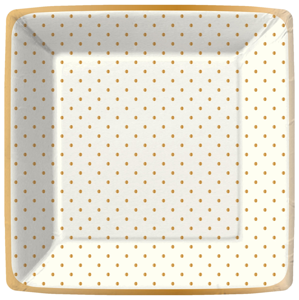 Gold Swiss Dots - Cream Plates – Eggshells Kitchen Co.