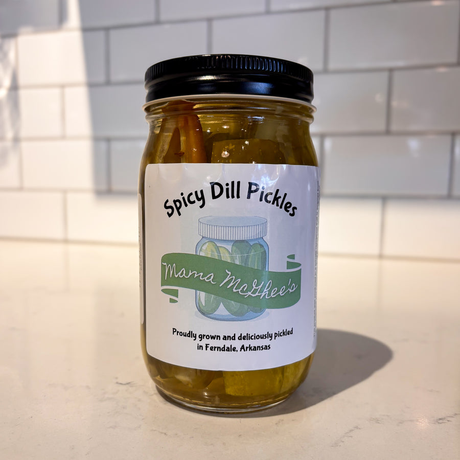 Mama McGhee's Spicy Dill Pickles – Eggshells Kitchen Co.