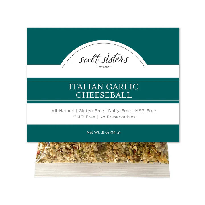 ITALIAN GARLIC CHEESEBALL – Eggshells Kitchen Co.