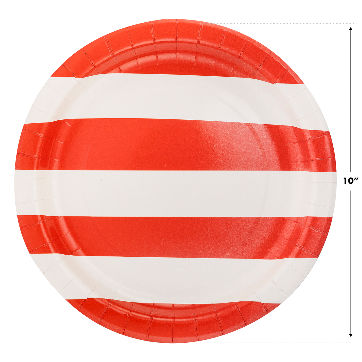 RED STRIPE PLATE – Eggshells Kitchen Co.